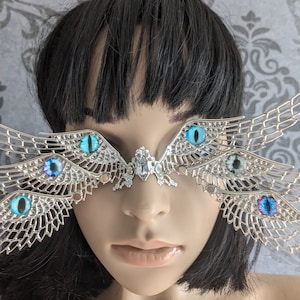 Biblically Accurate Angel Semi Blind Mask, Angel Face Piece, Winged ...
