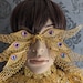 Biblically Accurate Angel Semi Blind Mask, Angel Face Piece, Winged ...