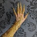 Arm Jewel, Hand Armor Chain and Fully Articulated Armor Fingers, Gold ...