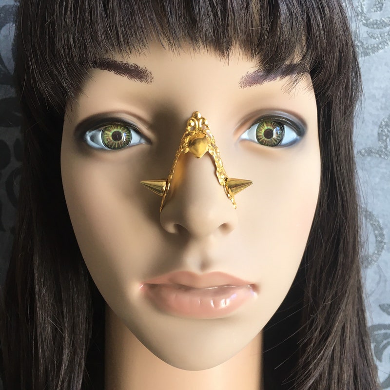 Fake Nose Ring Chain - Etsy