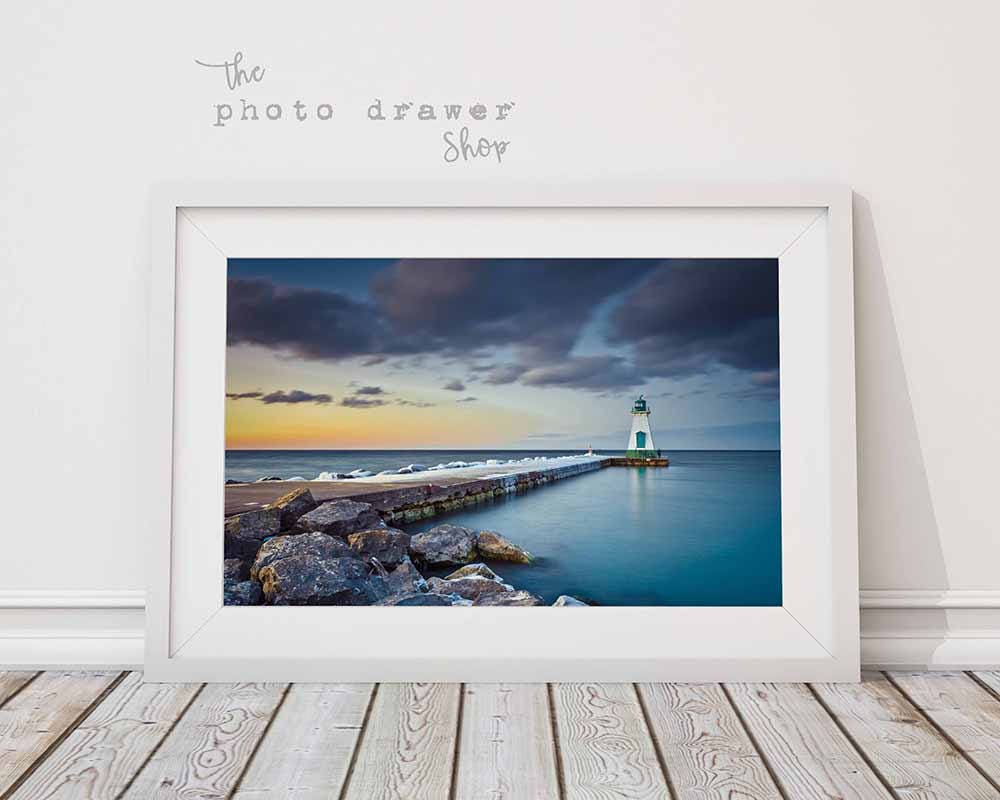 Lighthouse Print, Lighthouse Photo, Coastal Print, Beach Print ...