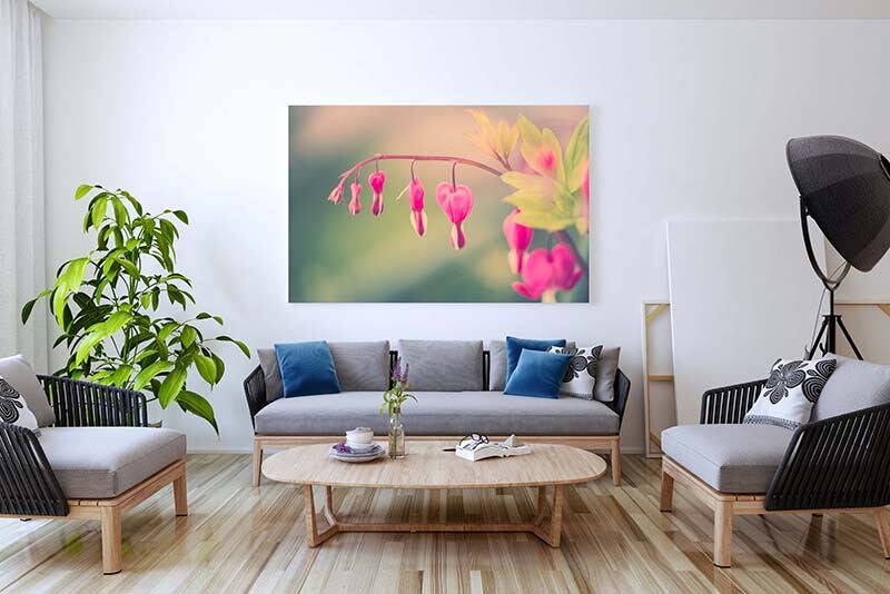 Instant Download, Printable Wall Art, Garden Flower, Bleeding Hearts ...