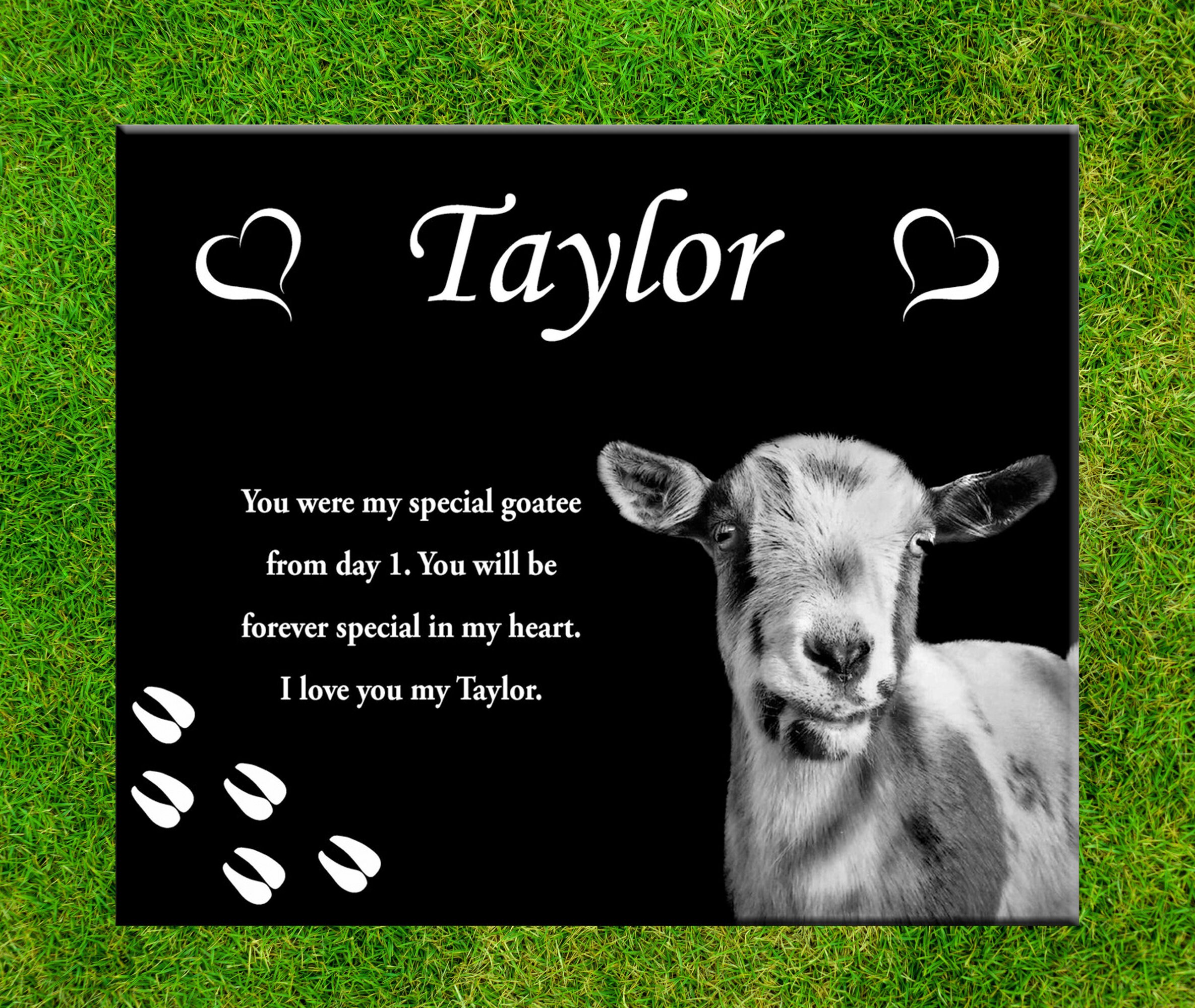 Goat Headstone - Etsy