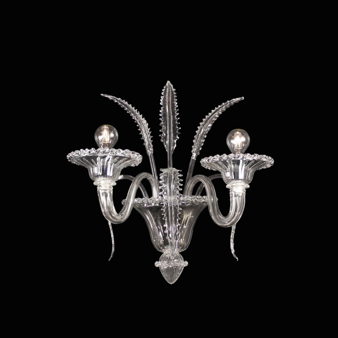 Ares Wall Lamp 2 Lights Crystal - Etsy