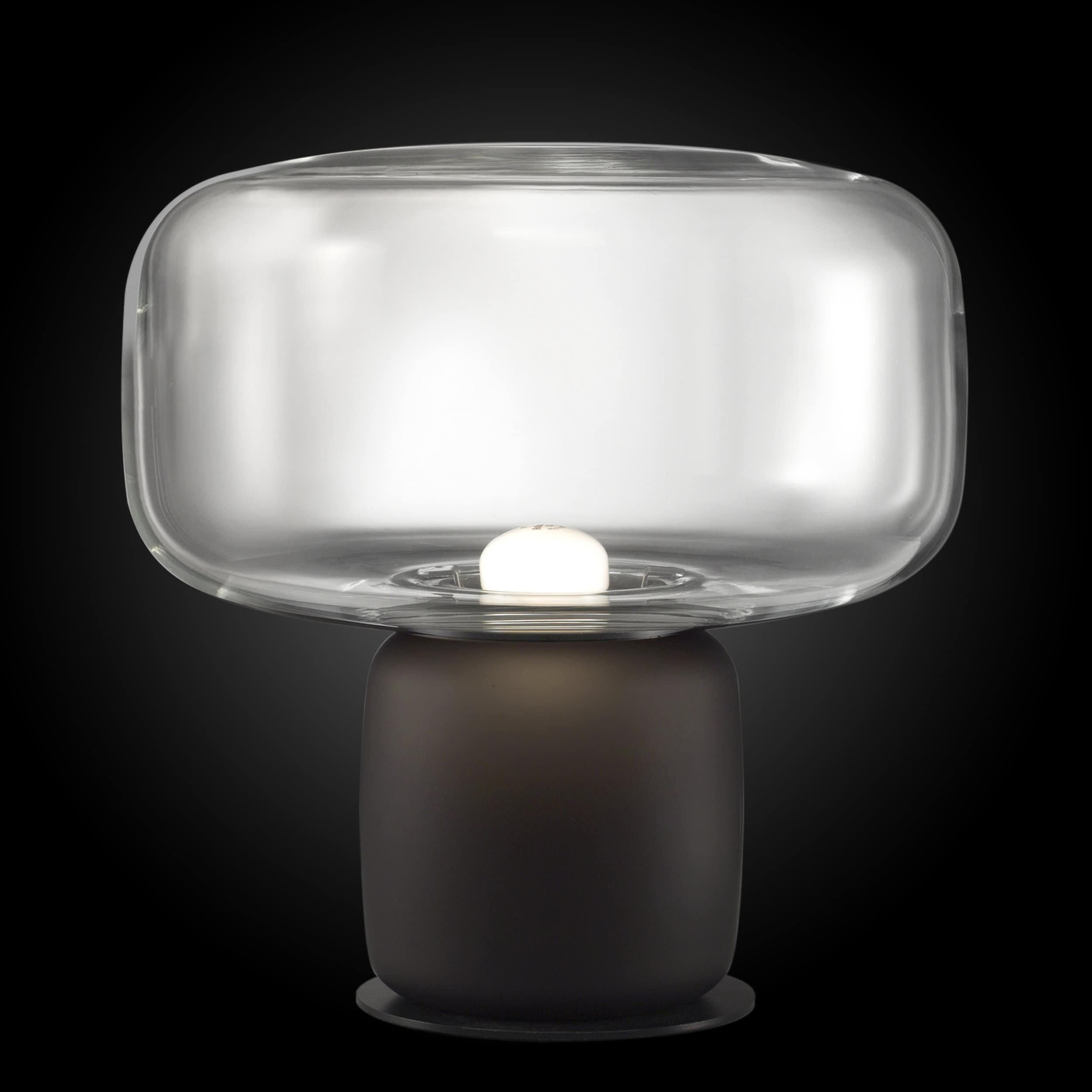 Modern Crystal Murano Table Lamp Model Cogi Cristalleria - Etsy