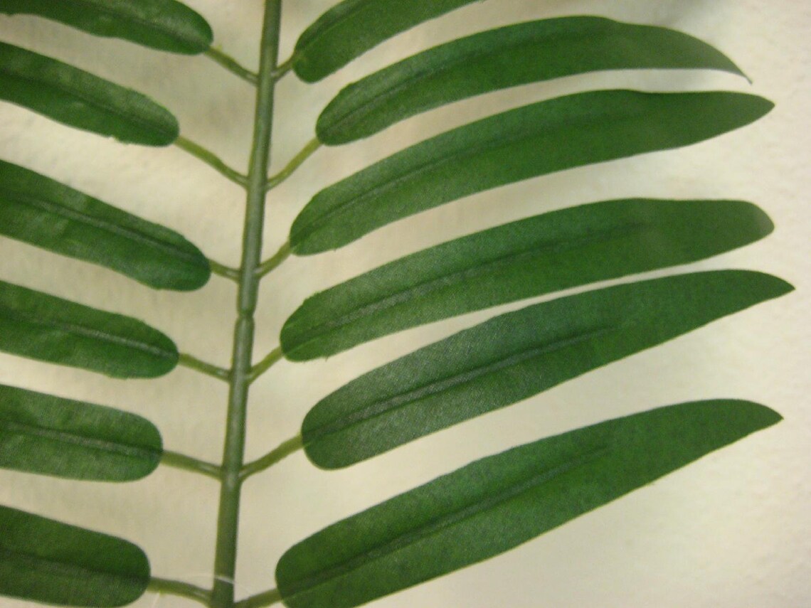 Jade Palm Leaf 27 Sprays Artificial Silk Stems Greenery - Etsy