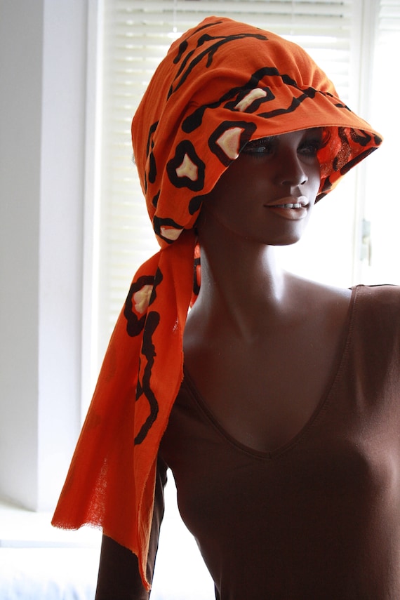 Prints Screenprints SCREENTPRINT + batik ORANGE HEADS Art ...