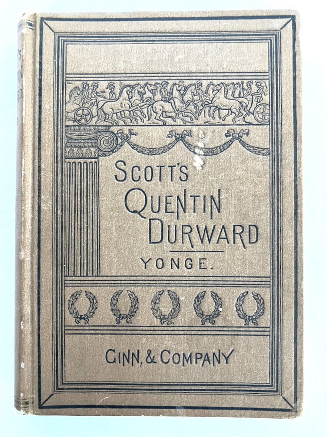 Antique Book: Quentin Durward by Sir Walter Scott - Etsy