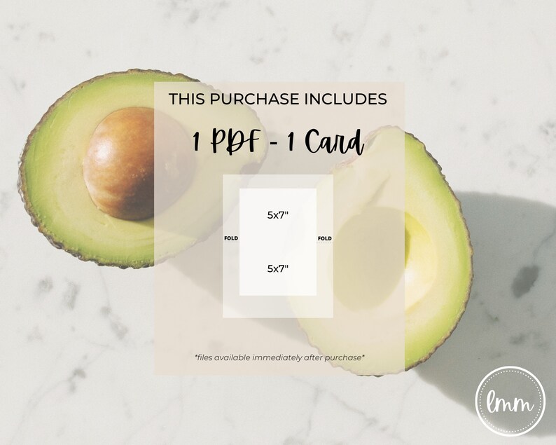 Let's Avocuddle Card - Digital Downloads - Printable Greeting Cards ...