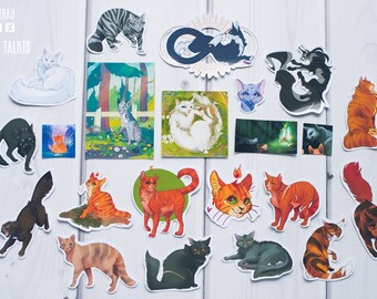 Warrior cats | Etsy