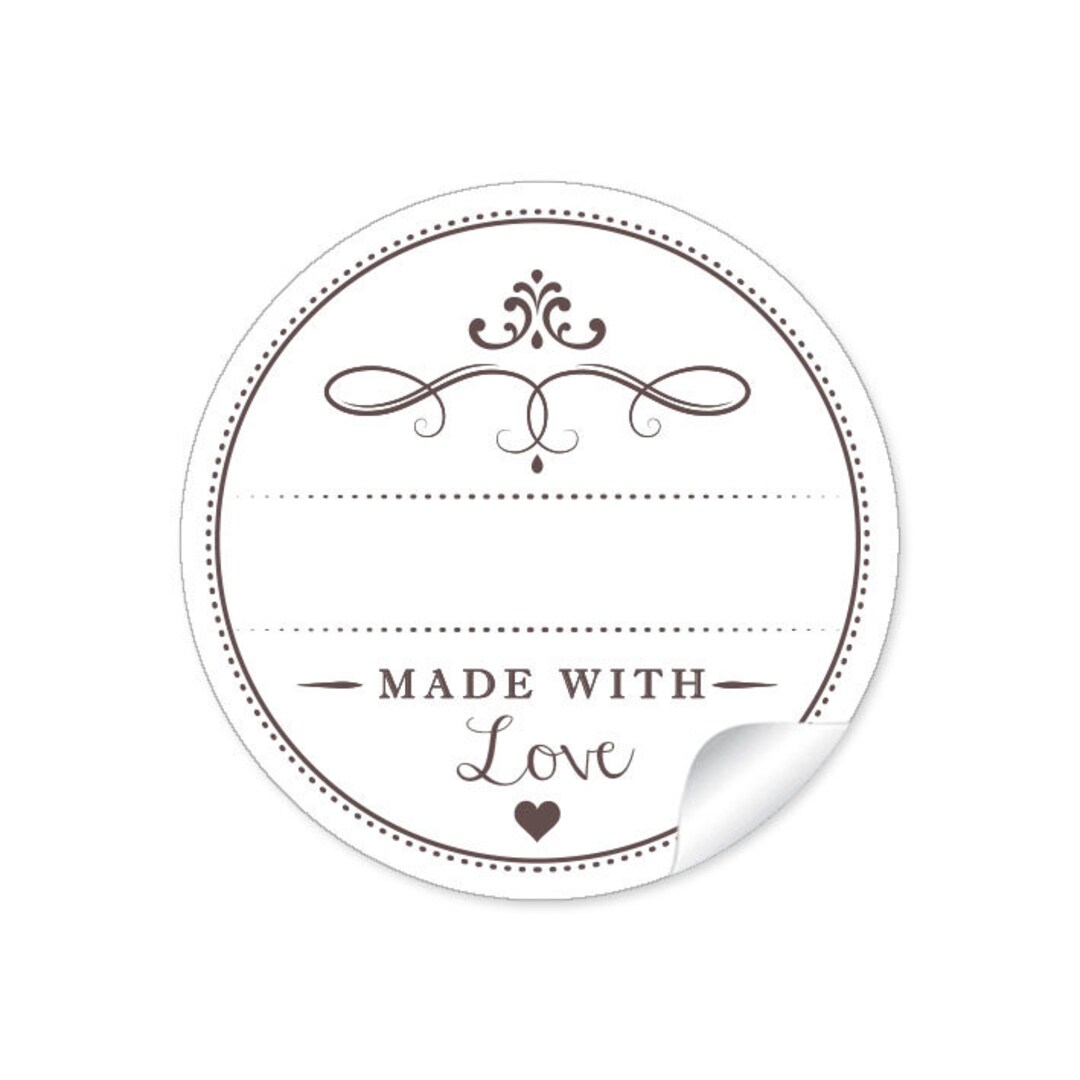 Gift Stickers Universal Stickers for Weddings With Free Text Field 24 ...