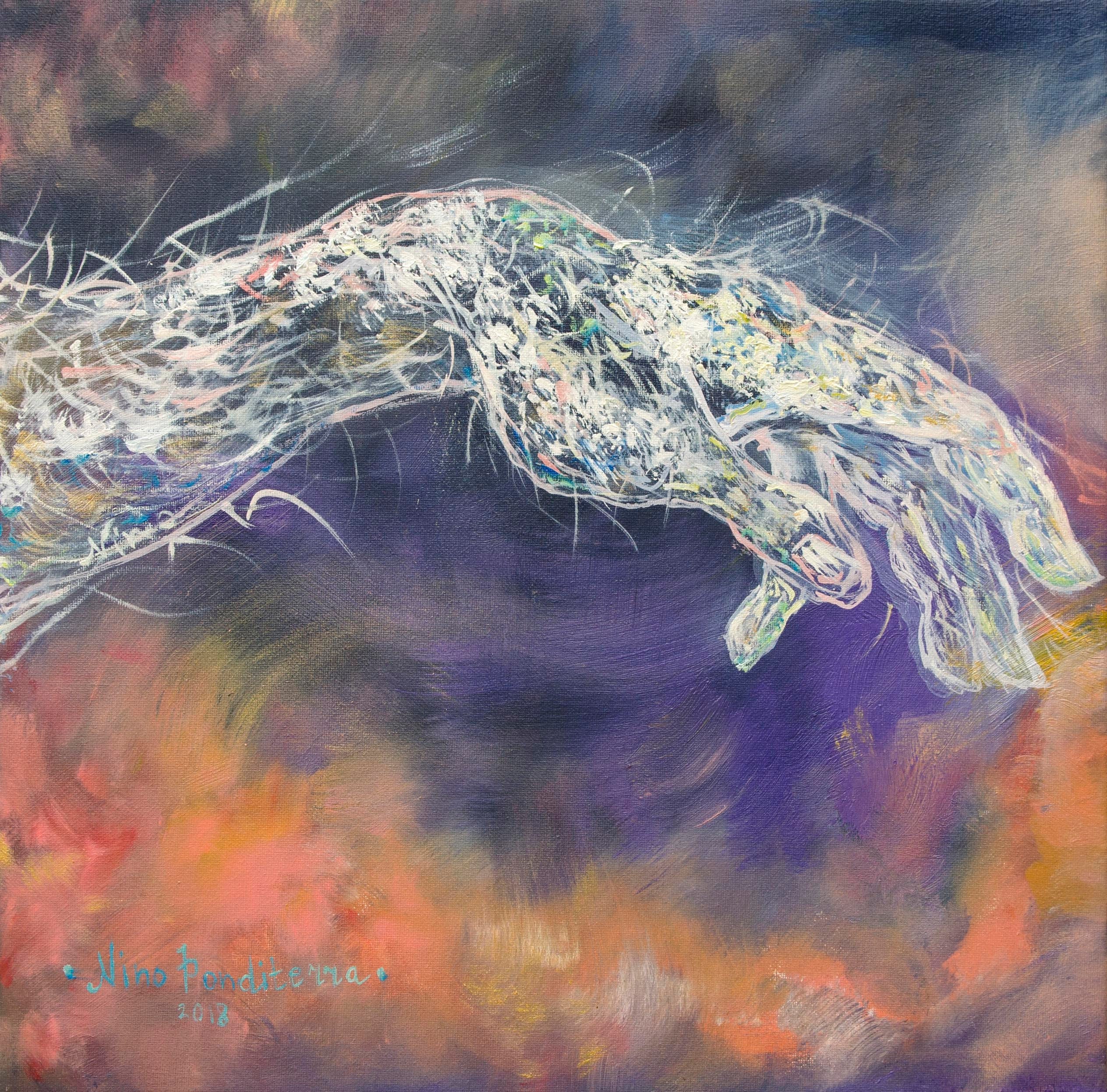 Creation of Adam Modern Digital Art Print Michelangelo Remake Wall Art ...