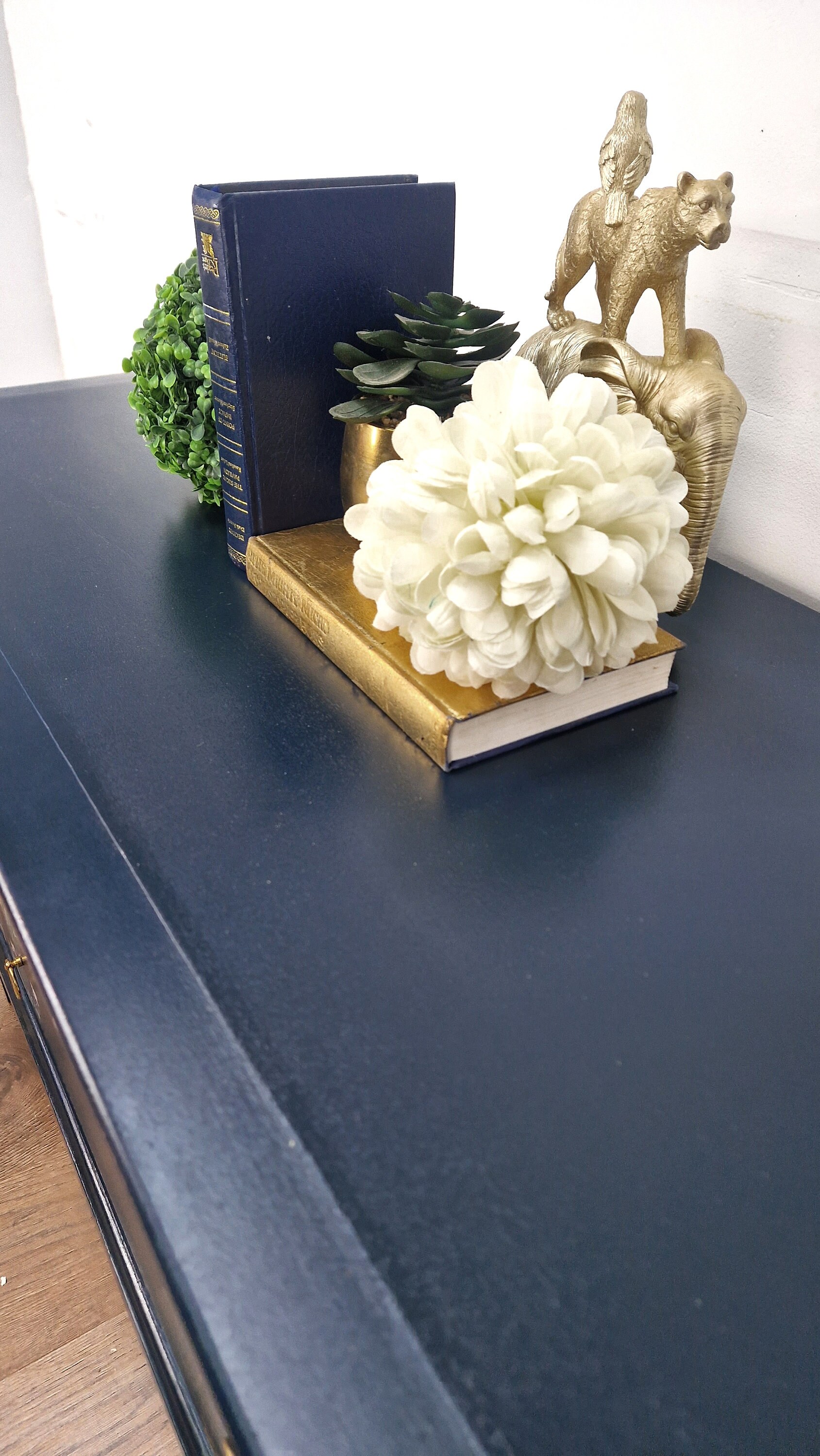 Stag Navy Chest of Drawers - Etsy