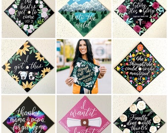 Painted Graduation Cap - Etsy