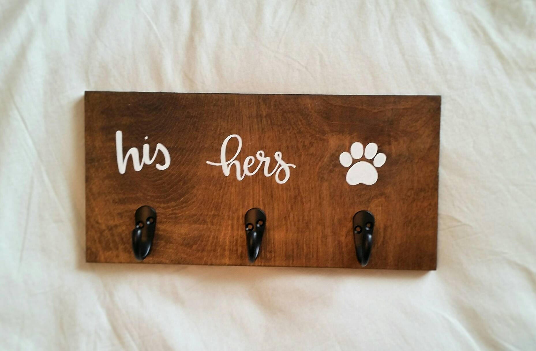 His Hers & the Dog's Entryway Key Hook Key Holder | Etsy