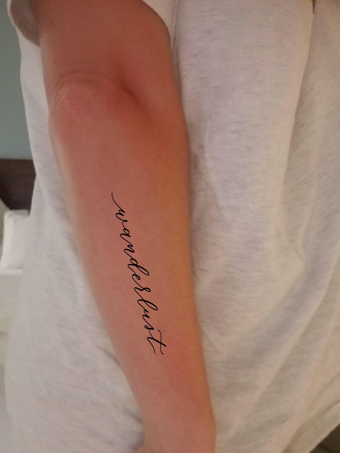 Custom Calligraphy Tattoo Design | Hand Lettered Tattoo - Etsy