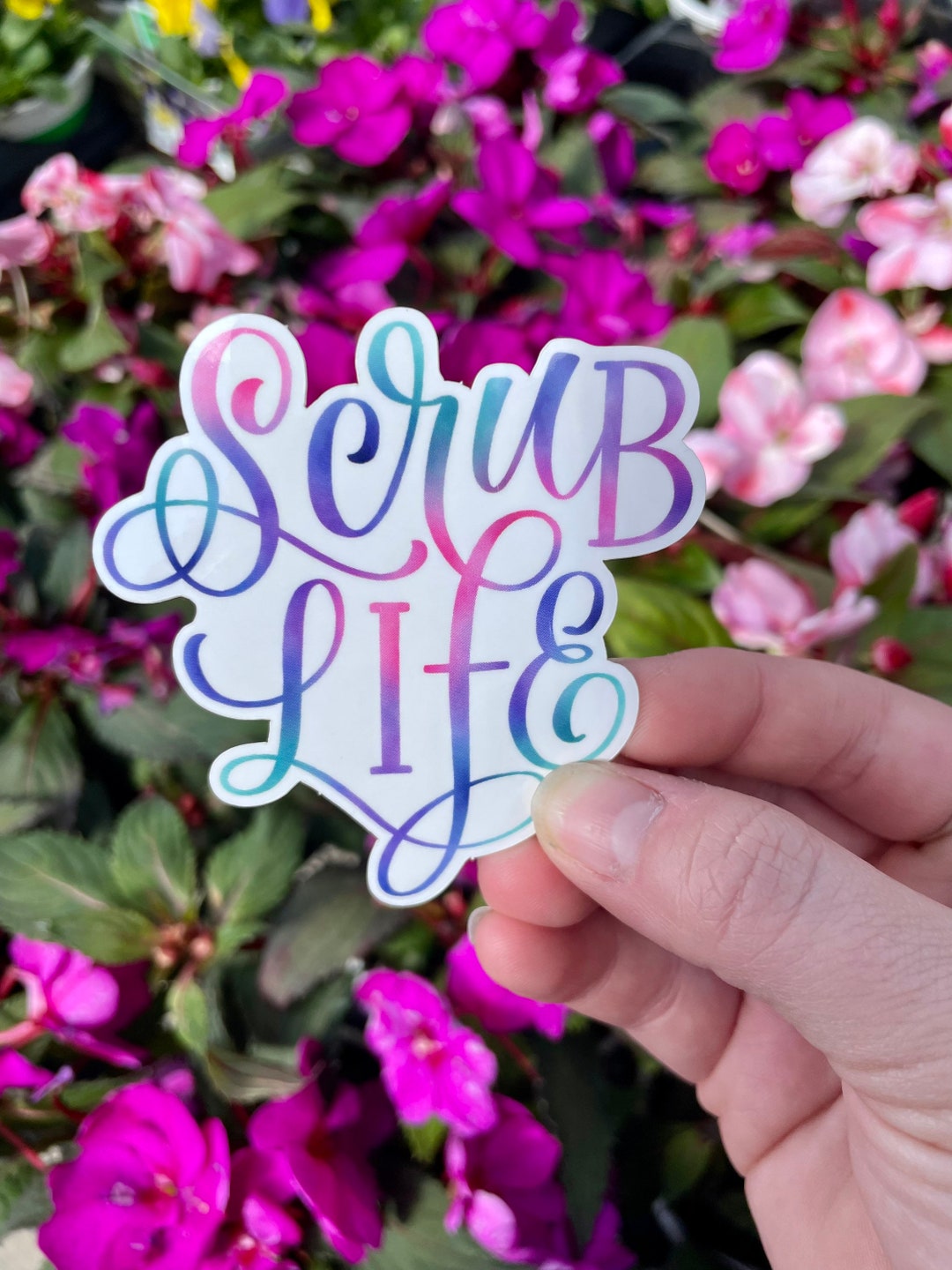 Scrub Life Sticker | Nurse Sticker | Nursing Sticker | Doctor | Dentist ...