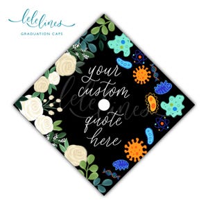 Personalized Biology Graduation Cap - Etsy