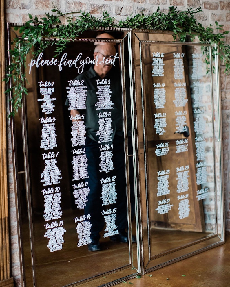 HOUSTON TX Rental Wedding Rental Mirror Rental Wedding - Etsy