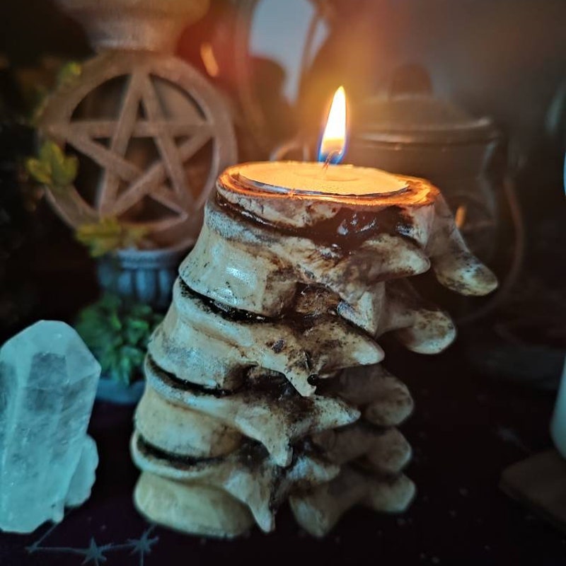 Spine Candle - Etsy