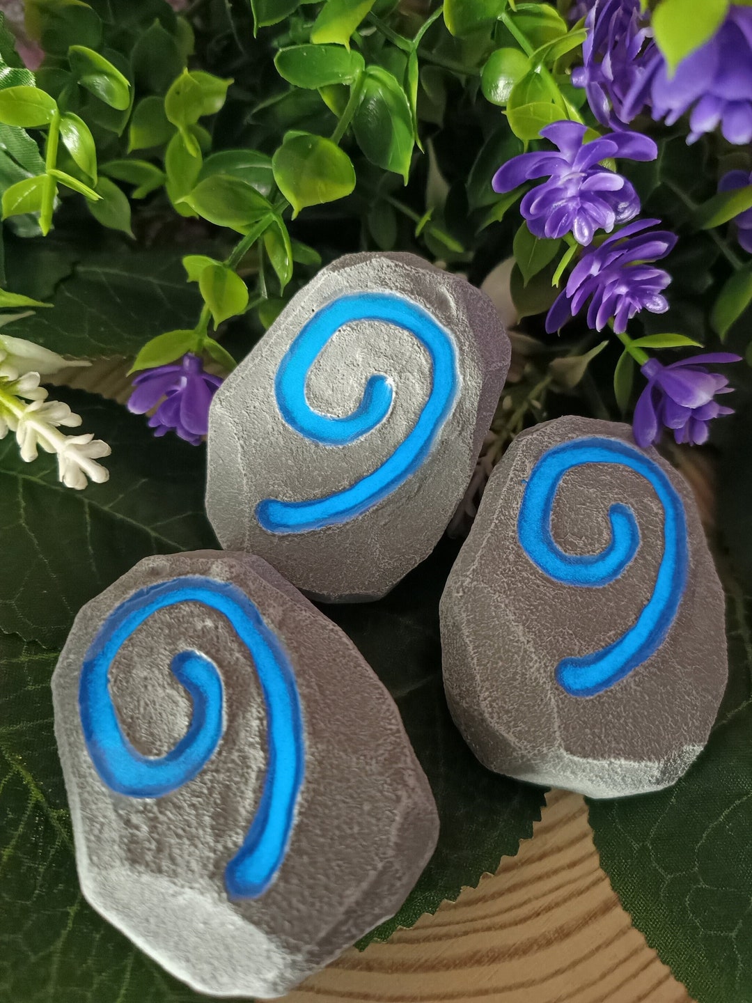 HOME STONE World of Warcraft Hearthstone Fantasy Wow Glow in the Dark ...