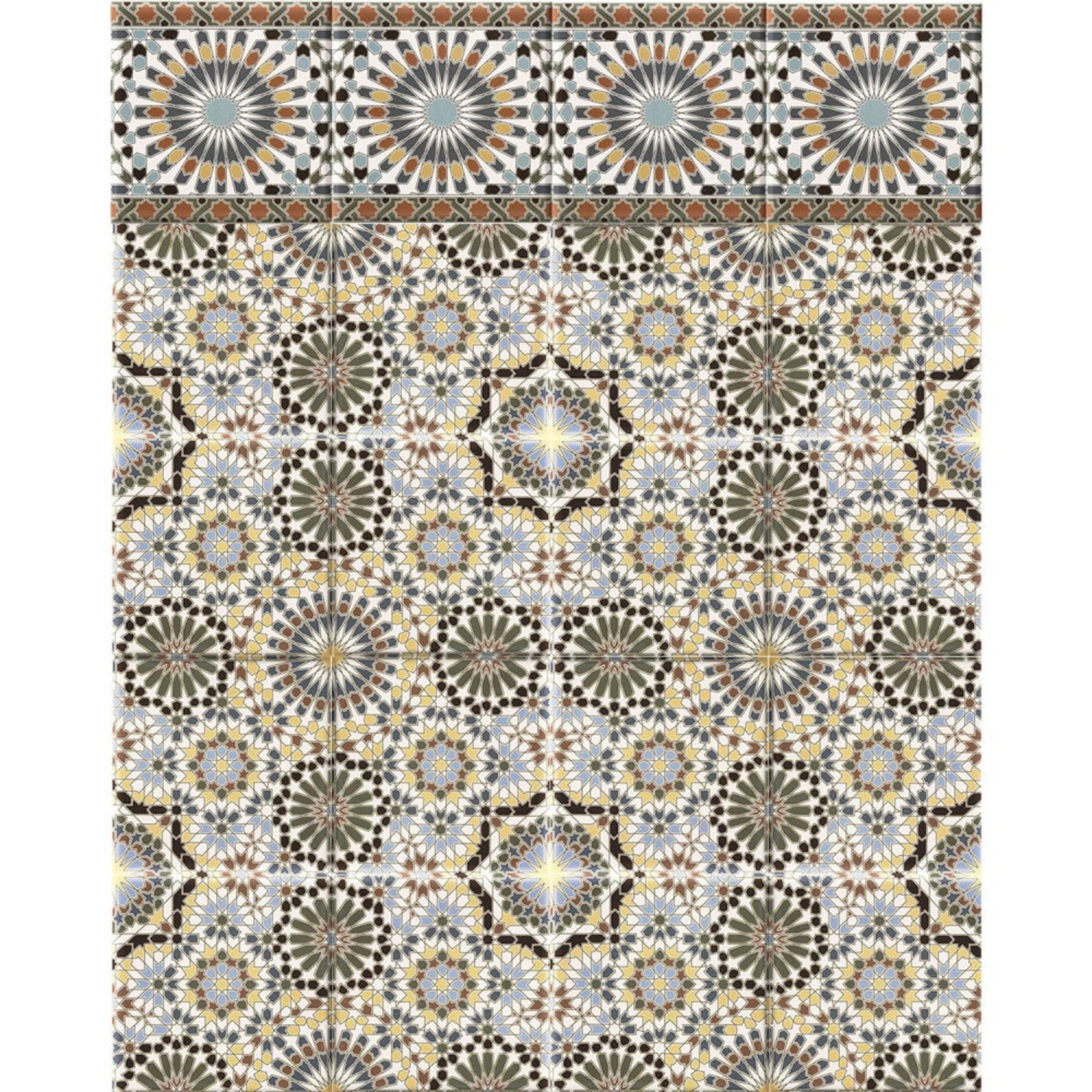 Casa Moro Moroccan ceramic tiles Kasbah 20 x 20 cm | Etsy