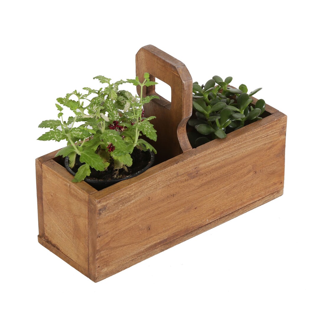 Plant Box VIOLA Plant Box Flower Bed Herb Bed 30x12x12 Cm With - Etsy