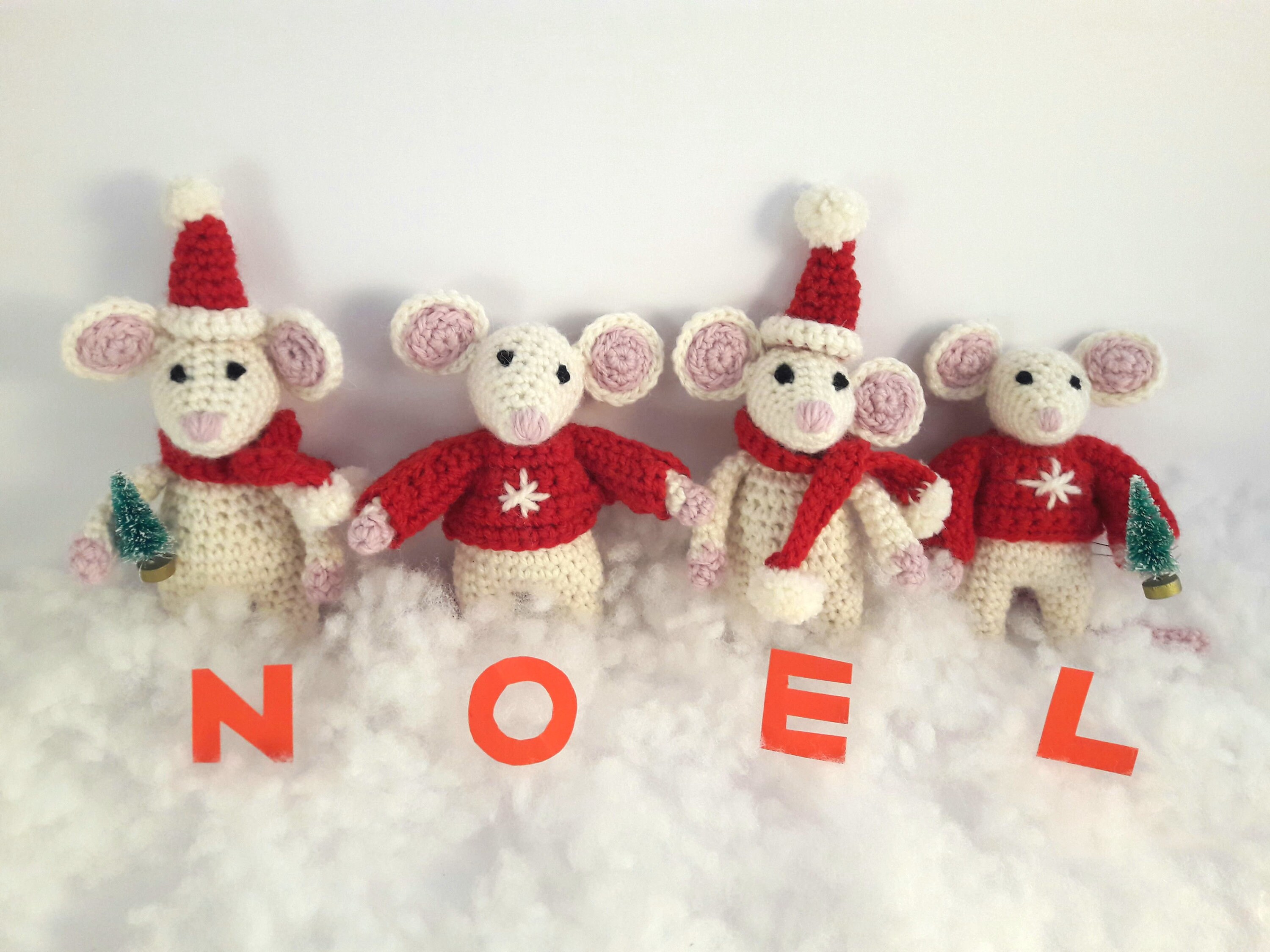 Mice Crochet Kit Amigurumi Kit Cute Crochet Pattern Mouse | Etsy