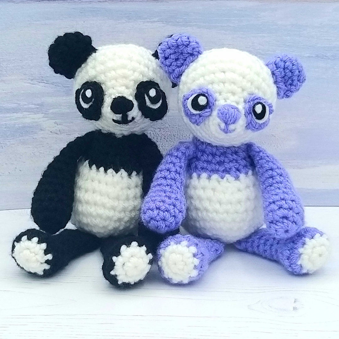 Baby Panda Crochet Pattern - Cute Amigurumi Toy Panda Pattern PDF ...