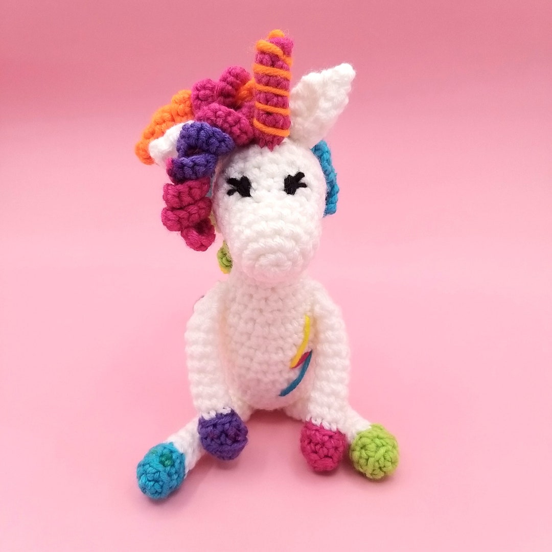 Unicorn Crochet Pattern - Cute Baby Unicorn Amigurumi Pattern PDF ...