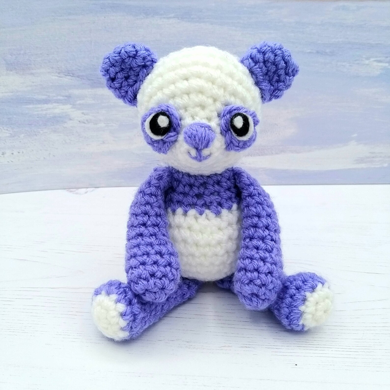 Crochet Kit - Baby Panda Crochet Kit - Amigurumi Panda Pattern - Etsy UK