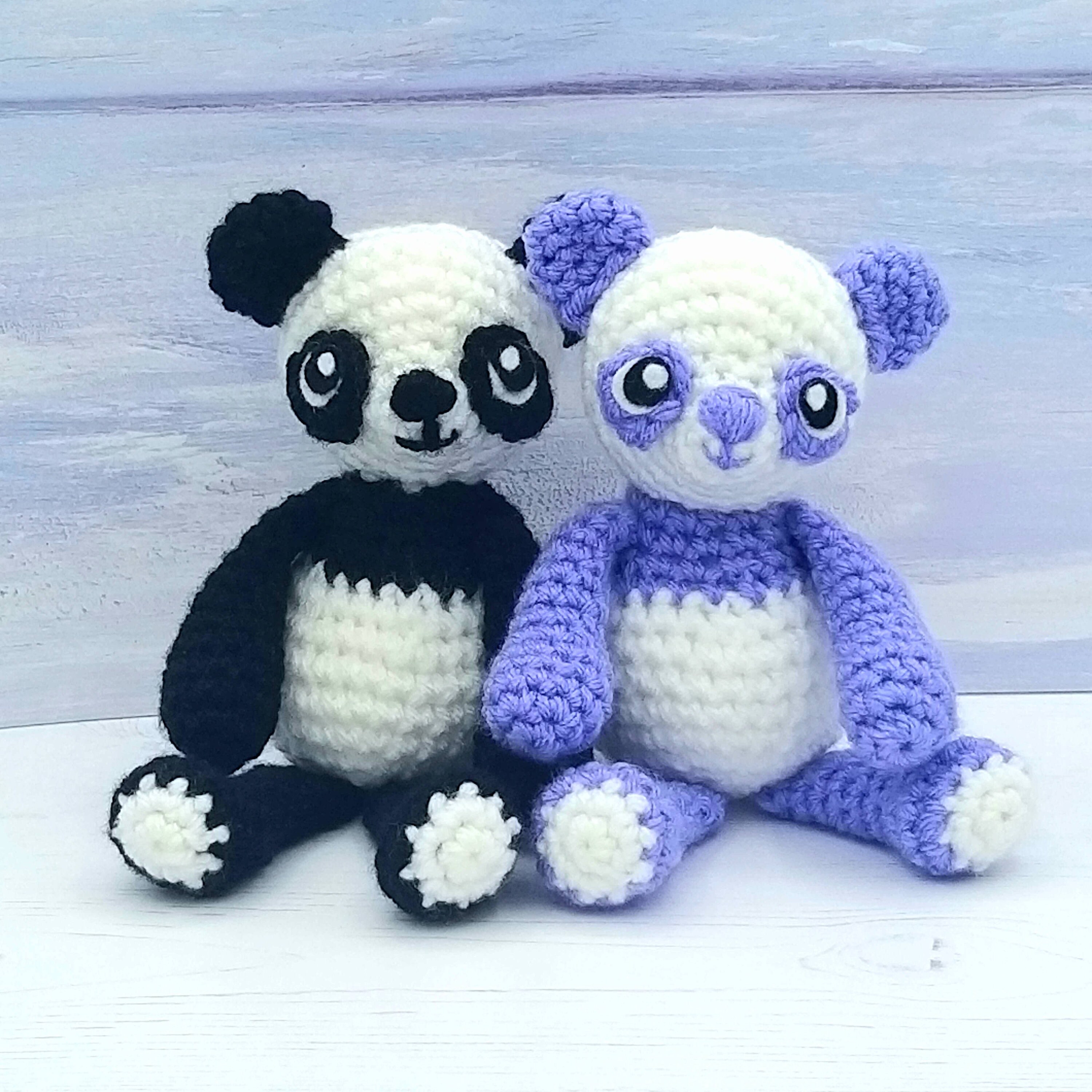 Crochet Kit Baby Panda Crochet Kit Amigurumi Panda Pattern - Etsy UK