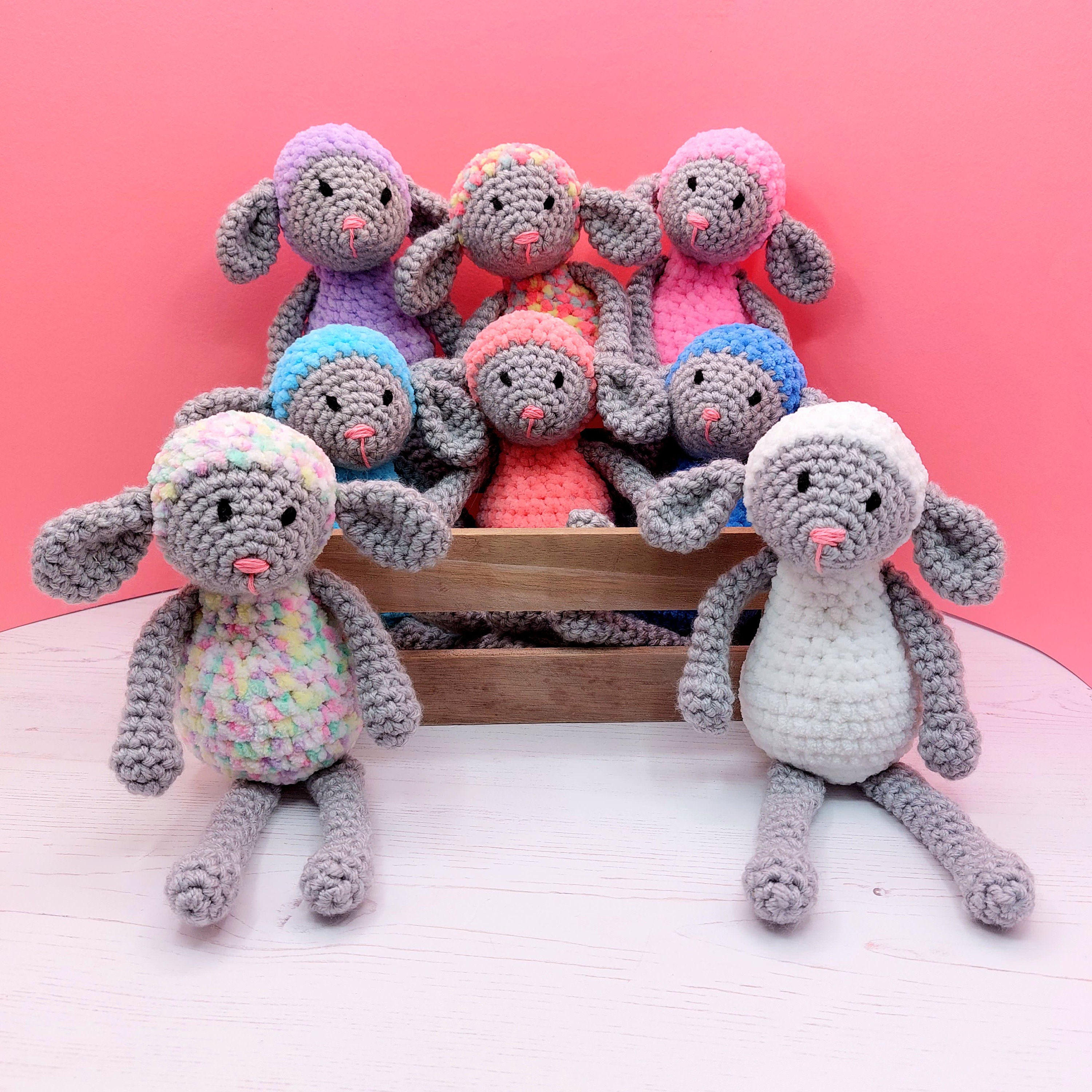 PDF Crochet Pattern Baby Lambs Amigurumi Craft Toy Pattern - Etsy