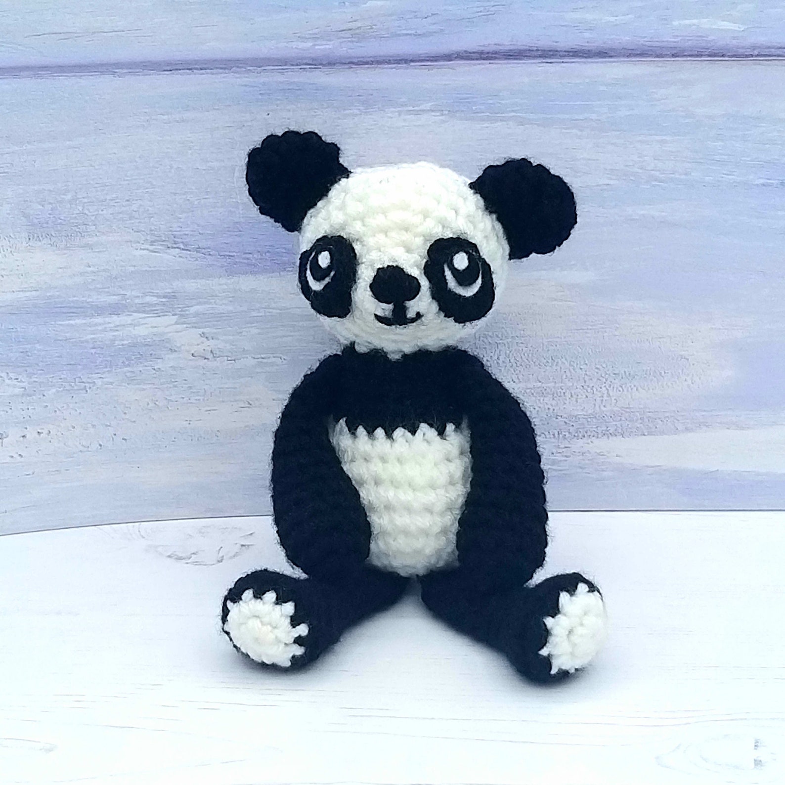 Crochet Kit - Baby Panda Crochet Kit - Amigurumi Panda Pattern - Etsy UK