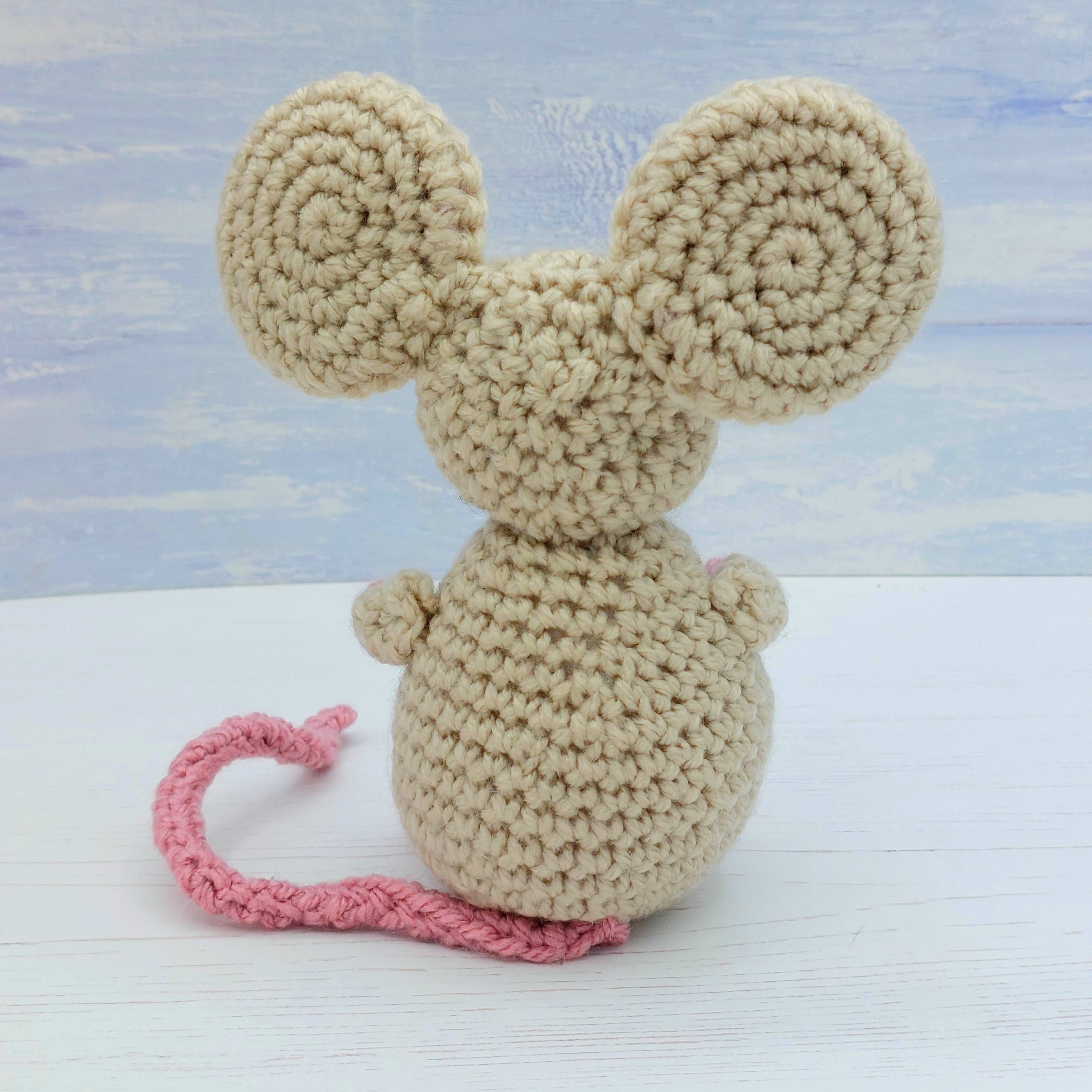 Mabel the Mouse Crochet Pattern - Cute Mouse Pattern PDF Download - Etsy
