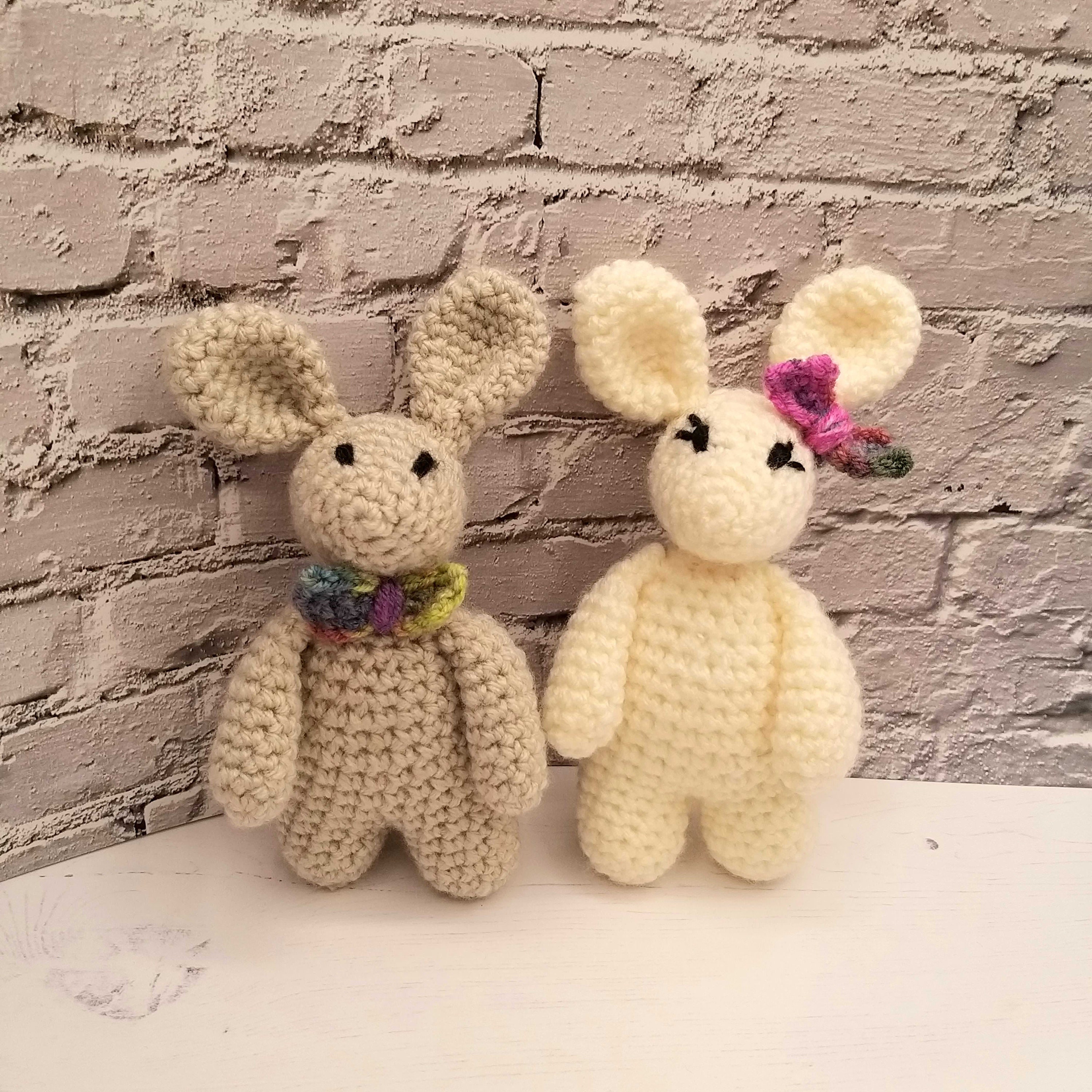 Bunny Crochet Pattern Cute Baby Bunny Amigurumi Pattern PDF - Etsy