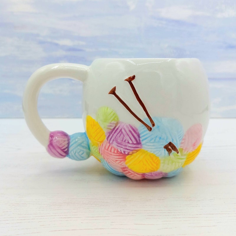 Knitting Mugs - Etsy