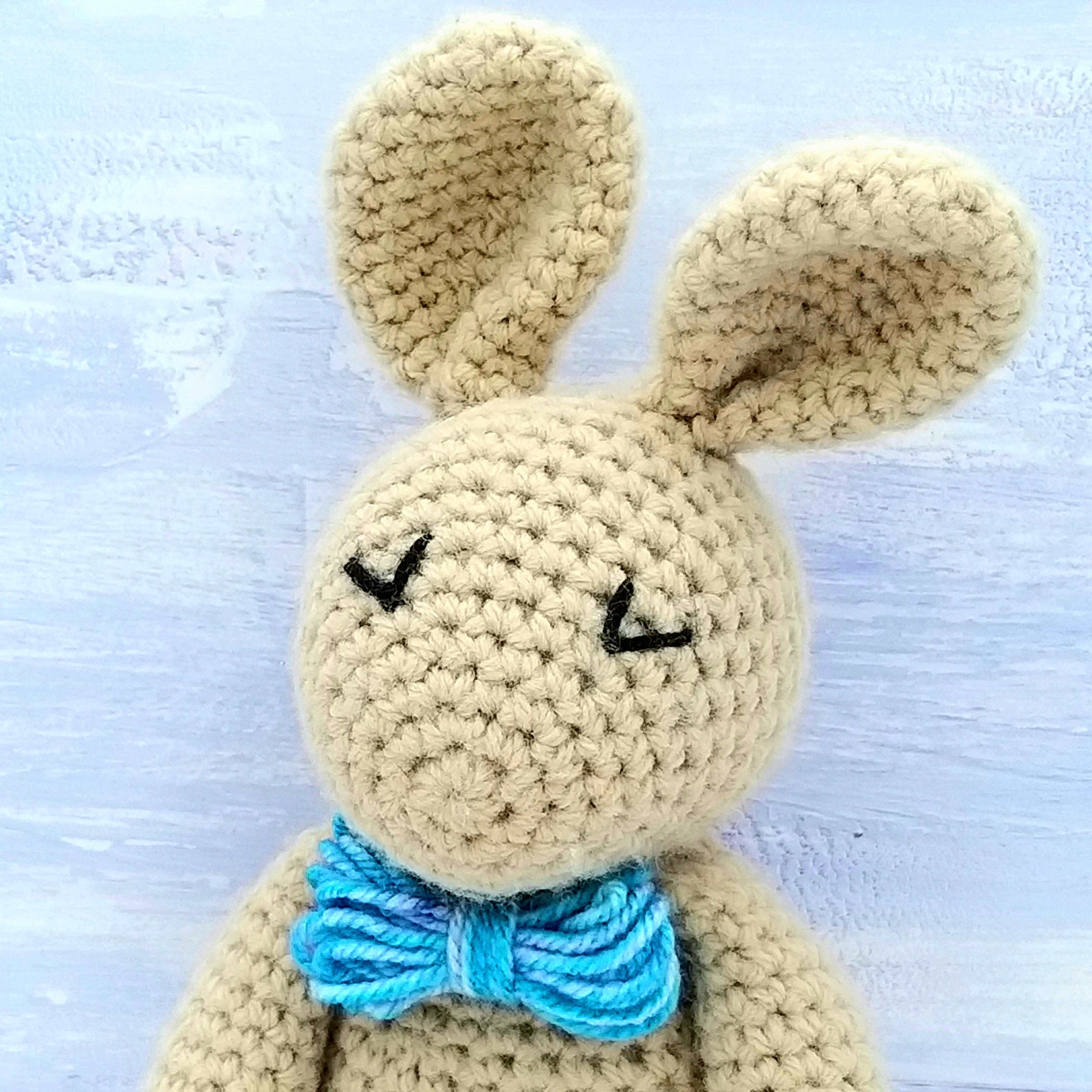 Bunny Rabbit Crochet Pattern Cute Bunnies Pattern Amigurumi - Etsy