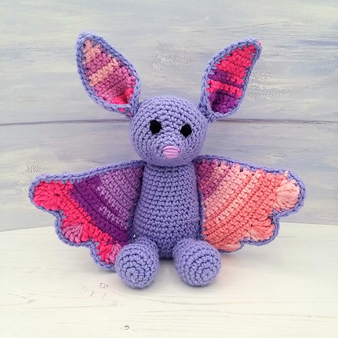 Bat Crochet Pattern - Cute Bat Pattern Amigurumi PDF Download - Etsy