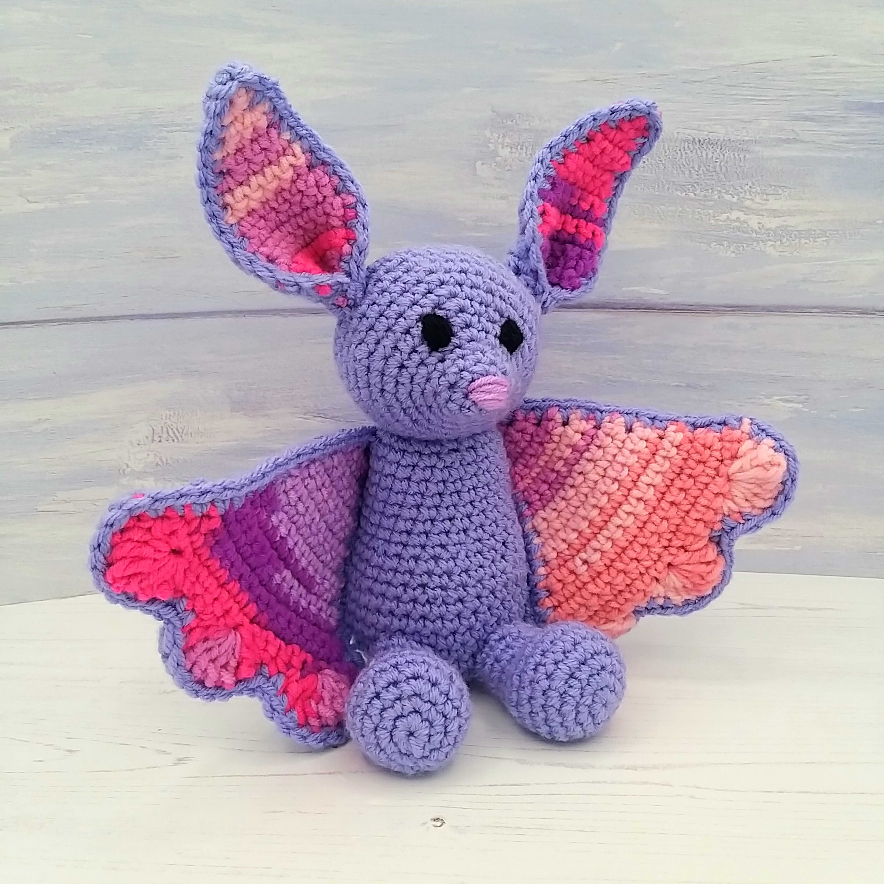 Bat Crochet Pattern Cute Bat Pattern Amigurumi PDF Download - Etsy UK
