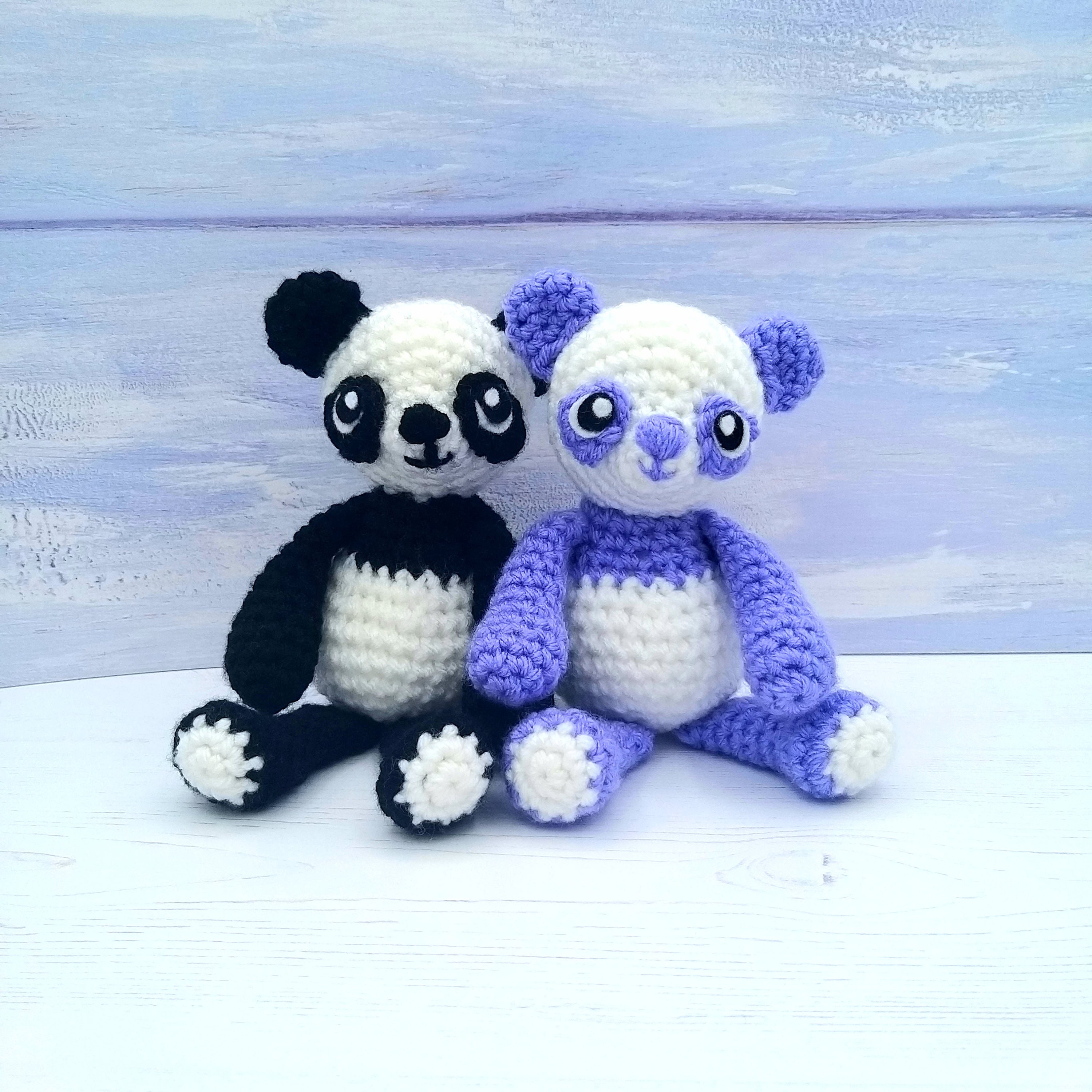 Crochet Kit - Baby Panda Crochet Kit - Amigurumi Panda Pattern - Etsy UK