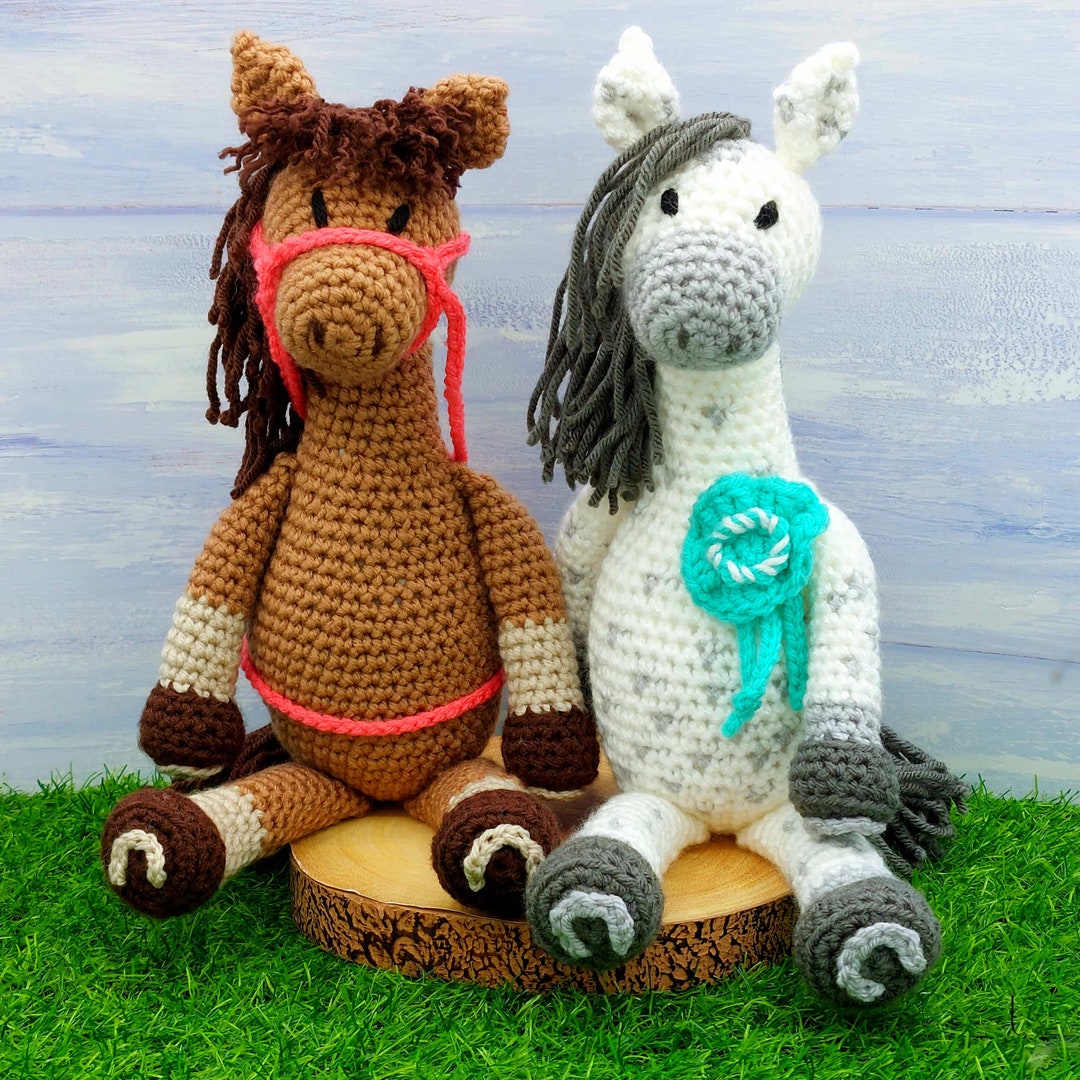 Horse Crochet Pattern - Cute Pony Pattern Amigurumi PDF Download ...