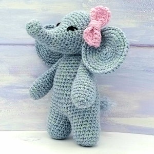 Ella the Elephant Crochet Kit - Luxury Wool & Alpaca Crochet Kit ...