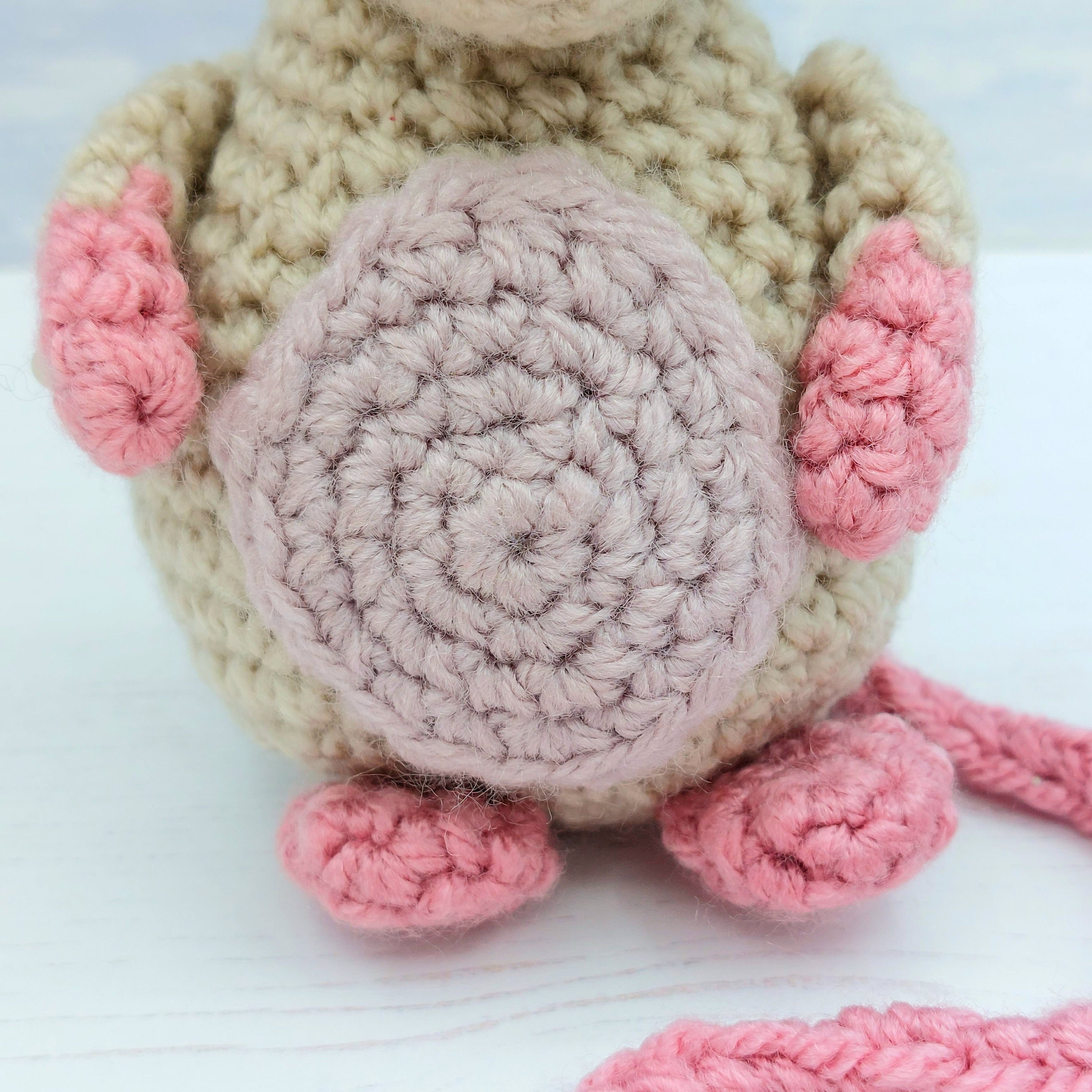 Mabel the Mouse Crochet Pattern - Cute Mouse Pattern PDF Download - Etsy