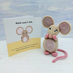 Mabel the Mouse Crochet Kit, Pattern and Book Bundles - Children's Book ...