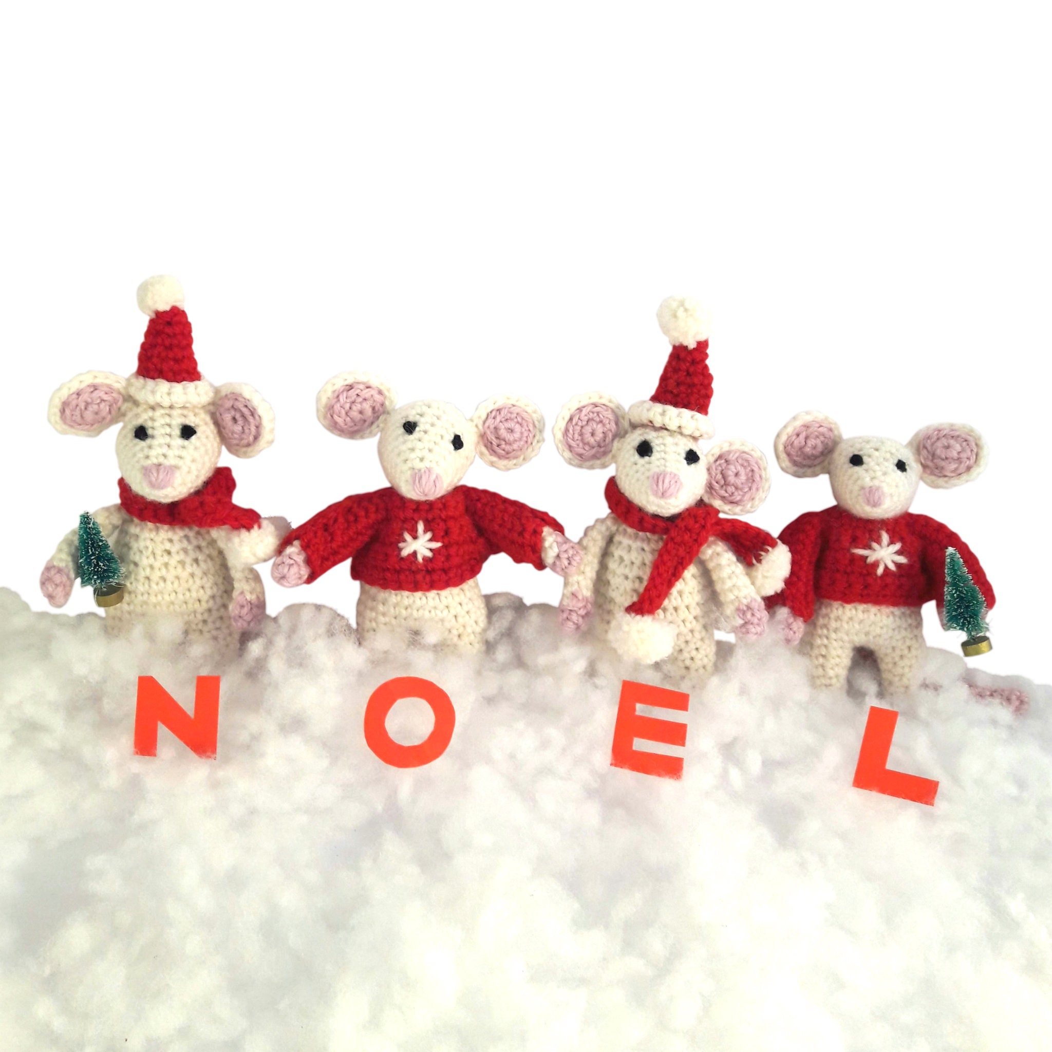 Mice Crochet Kit Amigurumi Kit Cute Crochet Pattern Mouse | Etsy UK