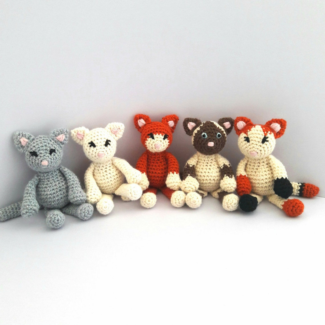 Kittens Crochet Pattern Cute Baby Cats Pattern PDF Download - Etsy