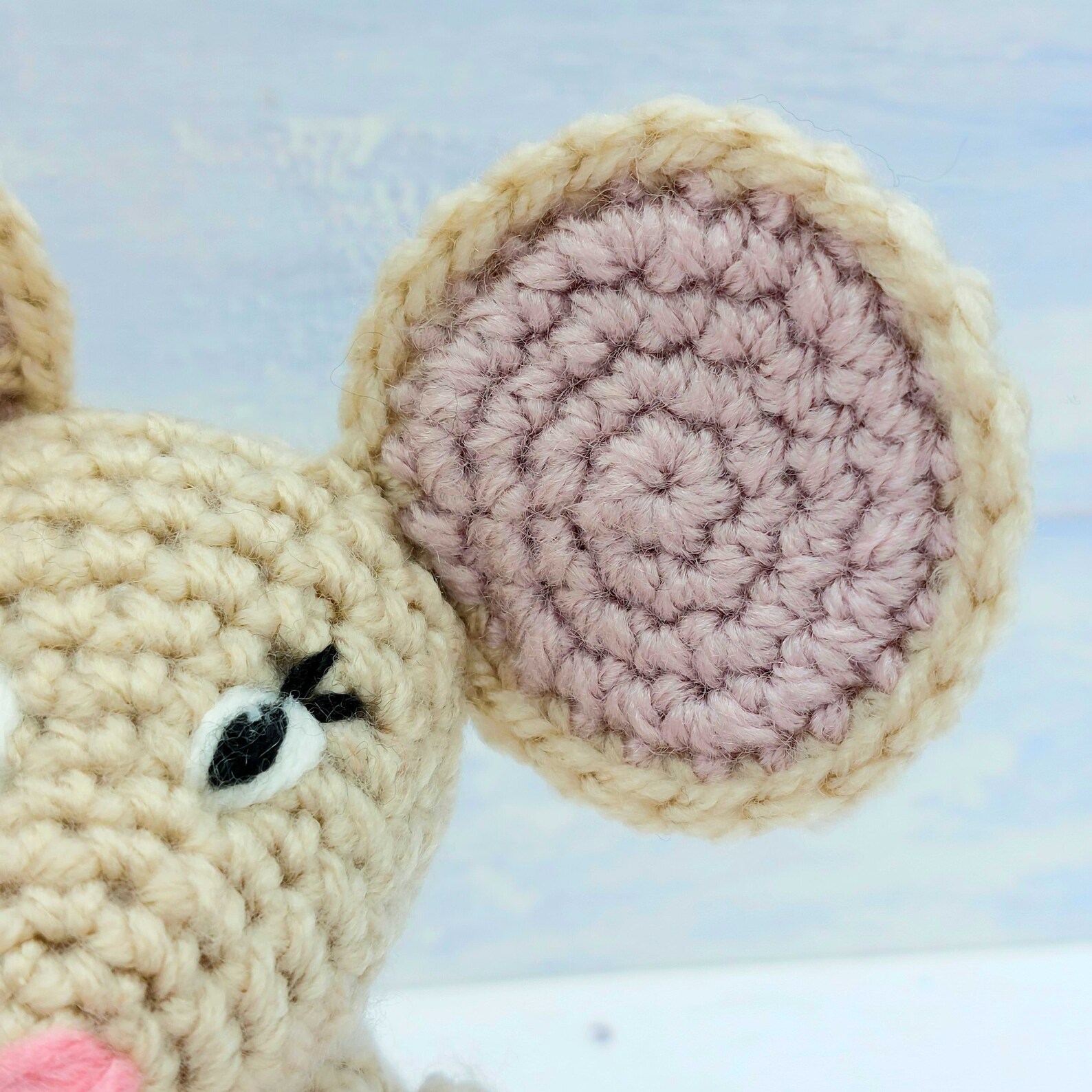 Mabel the Mouse Crochet Pattern - Cute Mouse Pattern PDF Download - Etsy