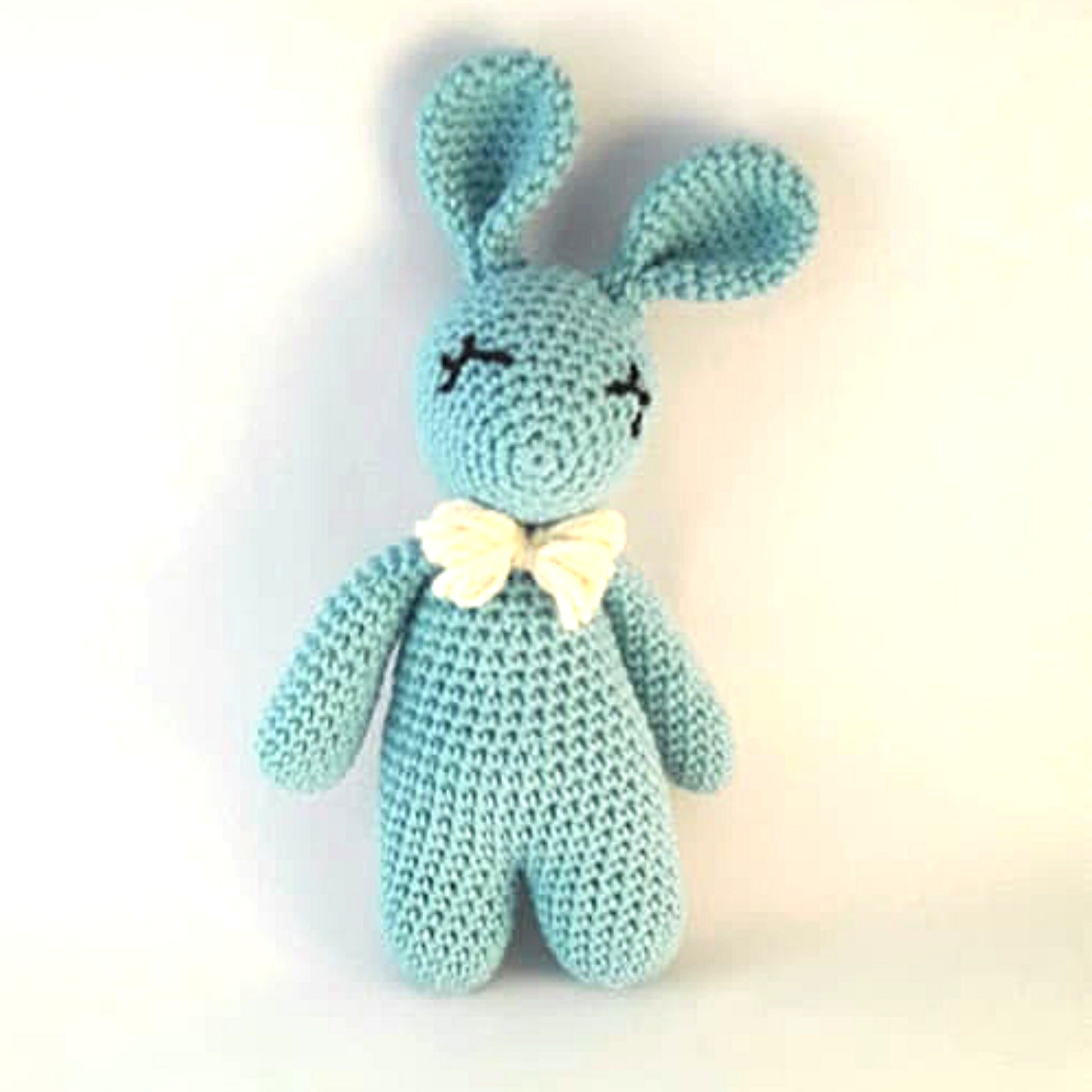 Crochet Kit Bunny Rabbit in 100% Wool & Alpaca Learn to - Etsy UK