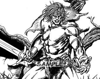 Conan the Barbarian Svg - Etsy